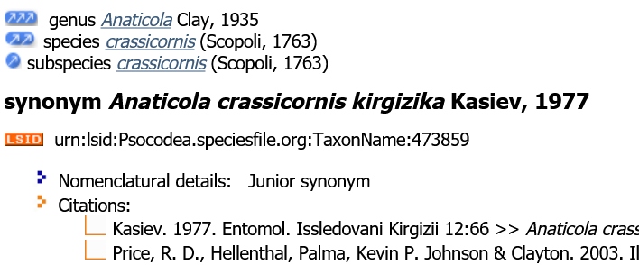 Species Files: assembly of 8 checklists in production · Issue #162 ...