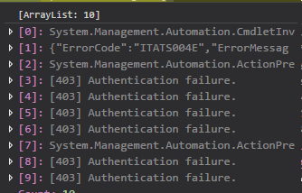 Errors handling · Issue #88 · pspete/psPAS · GitHub