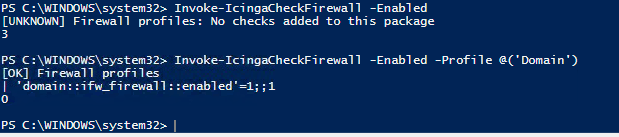 Invoke Icingacheckfirewall No Checks Added To This Package · Issue 599 · Icinga Icinga