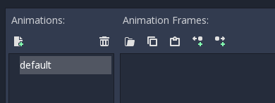 Invisible icons in the SpriteFrame editor (Godot 3.2 alpha 1) · Issue #32668 · godotengine/godot ...
