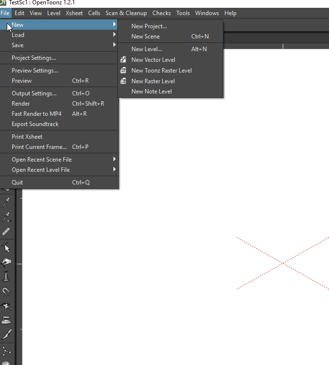 Discussion: Cleaning up menus · Issue #2524 · opentoonz/opentoonz · GitHub