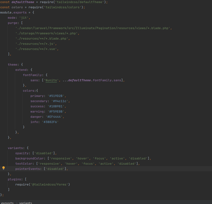 disable not working on button · Issue #5523 · tailwindlabs/tailwindcss ...