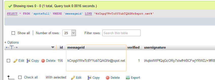 Synology (MariaDB 5-10) Random: 1062: Duplicate entry '' for key 'idx ...