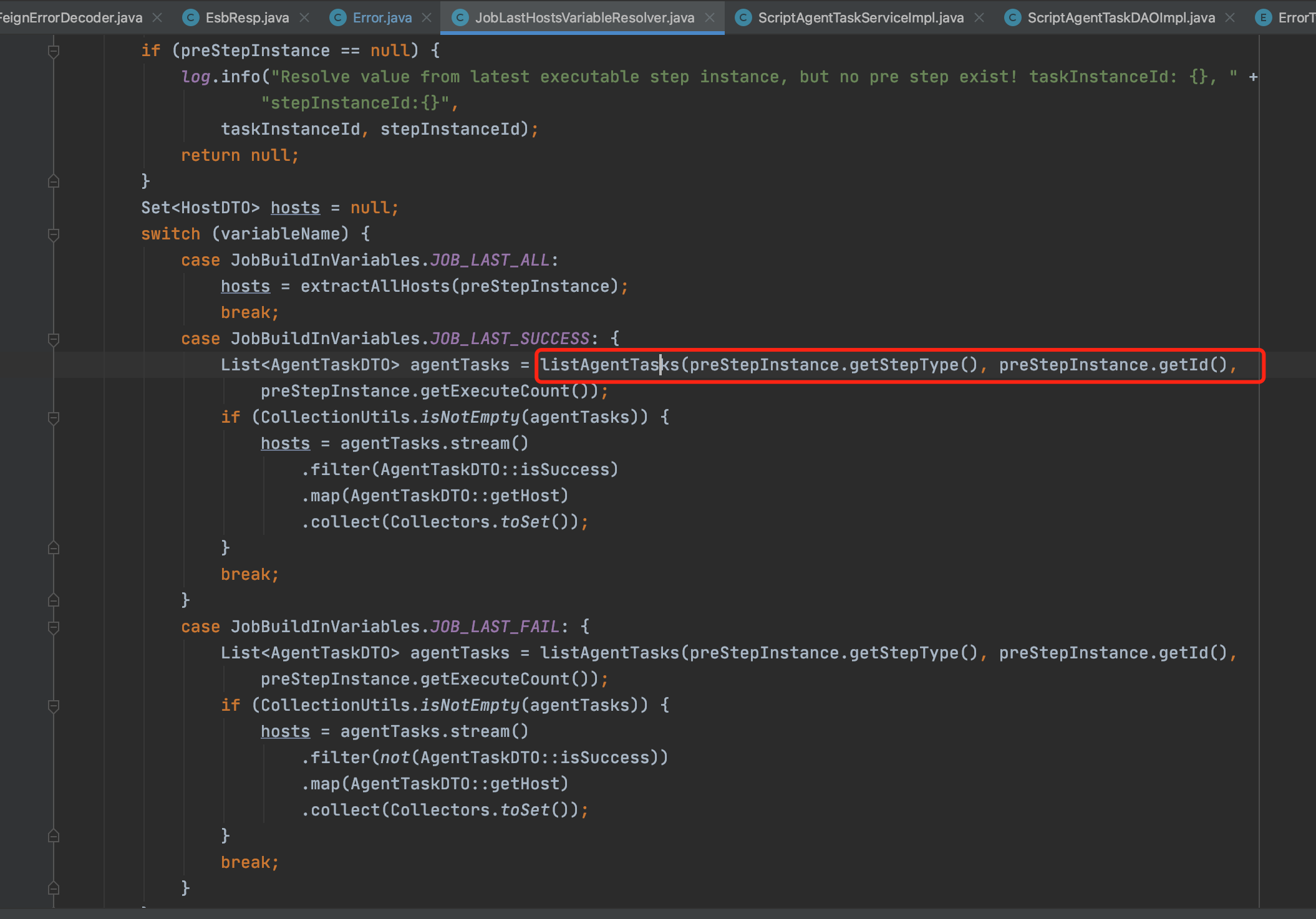 bugfix: JOB_LAST_SUCCESS 魔法变量输出不正确 · Issue #1481 · TencentBlueKing/bk-job · GitHub