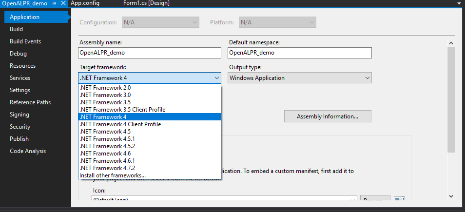 How to configure in Visual Studio 2017 · Issue #818 · openalpr/openalpr · GitHub