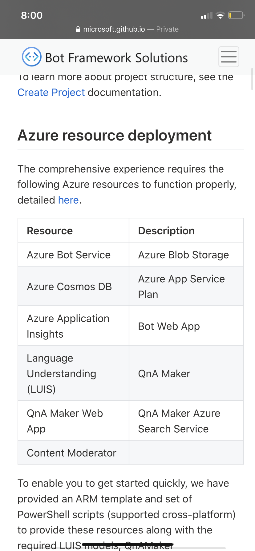 [Docs] Incorrect headers for resource table in Virtual assistant template · Issue #3620 ...