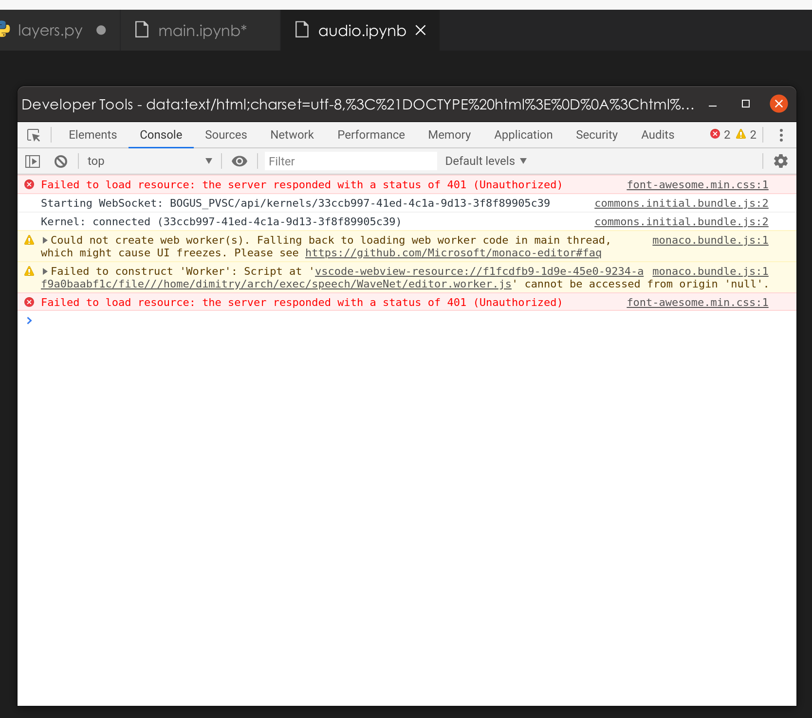 Empty window when opening or creating Notebook · Issue #1042 · microsoft/vscode-jupyter · GitHub