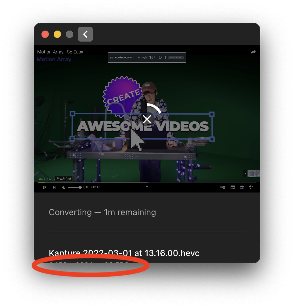 Information text cut off in export window · Issue #1099 · wulkano/Kap · GitHub