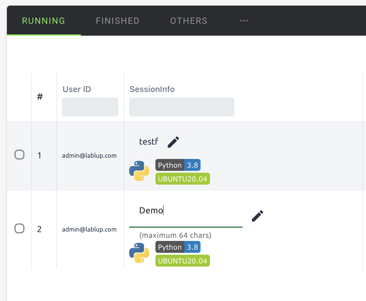 Add a feature to update a session's name in Web-UI by Sujin-Kim1 · Pull Request #1181 · lablup ...