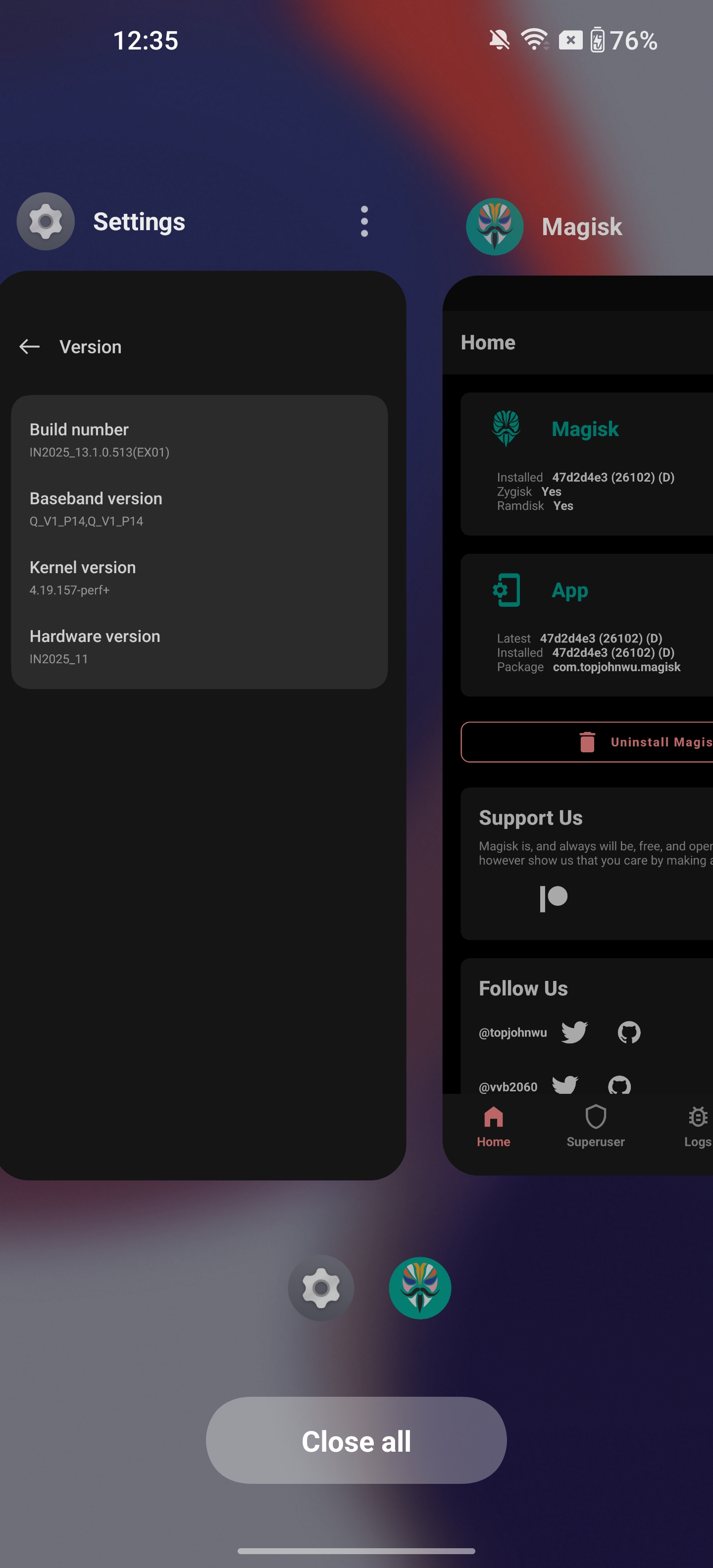 Magisk boot loop with OnePlus 9 Pro OTA boot image LE2125_13.1.0.500 · Issue #7018 · topjohnwu ...