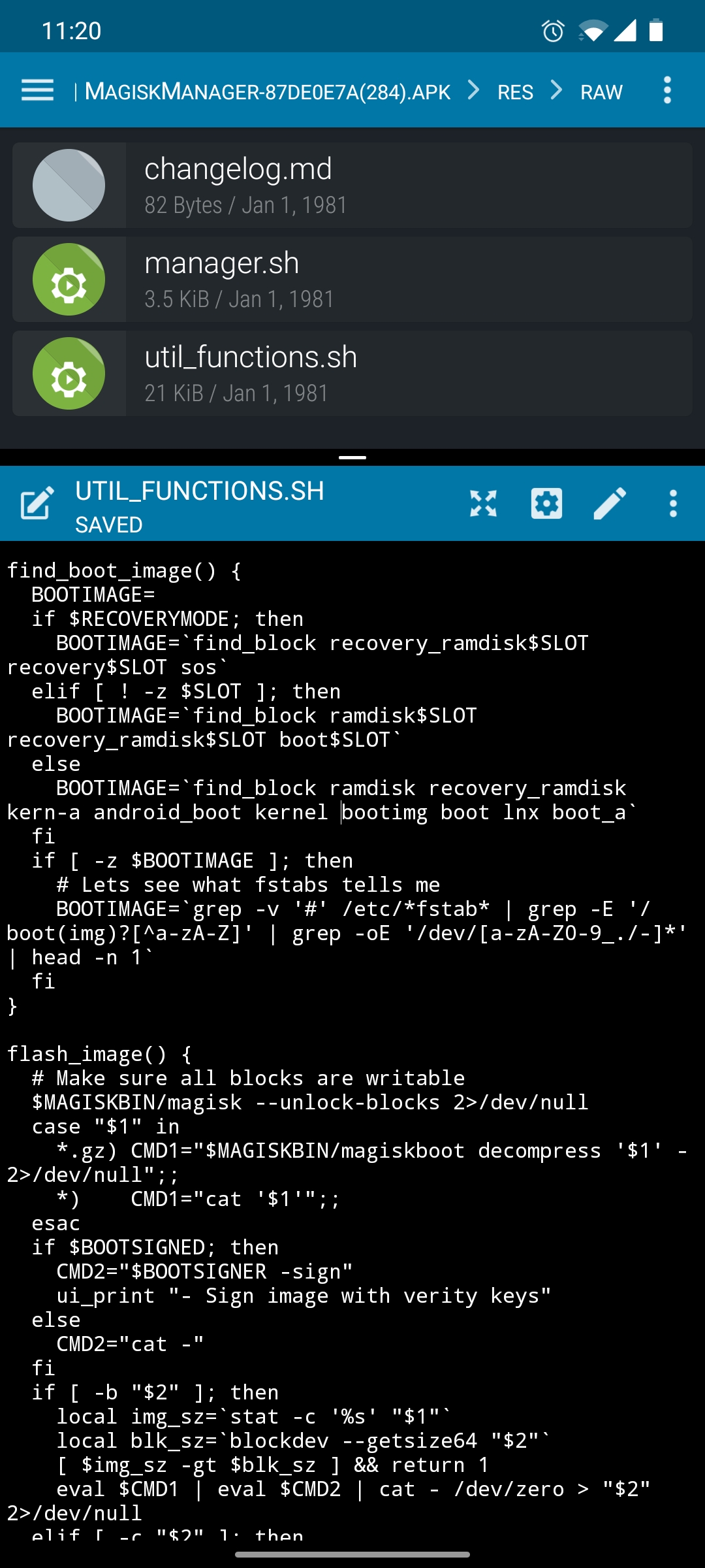 Direct Installation method of Magisk (20408) using MM (284) Fails on ...