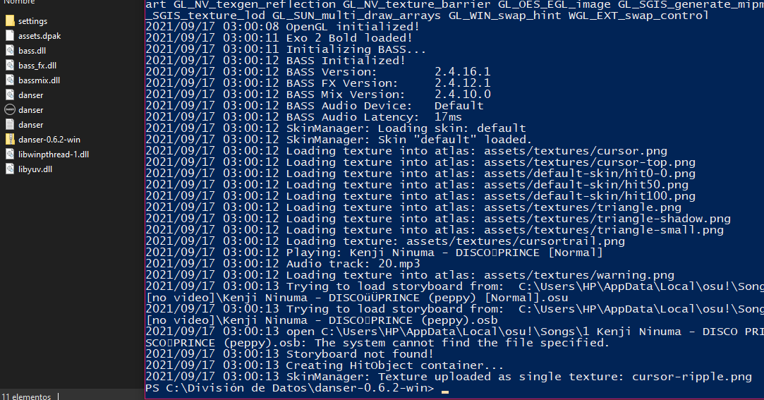 missing generated .json file · Issue #194 · Wieku/danser-go · GitHub