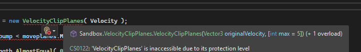 Make VelocityClipPlanes not protected · Issue #2678 · Facepunch/sbox-issues · GitHub