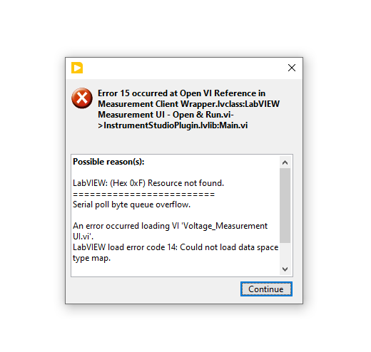 Facing "Could not Load data space type map" issue with Downloaded ...