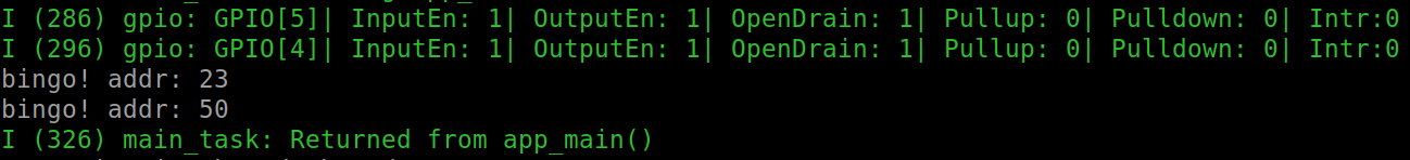 New I2C Master driver i2c_master_probe() returning ESP_OK for all addresses (IDFGH-10967 ...