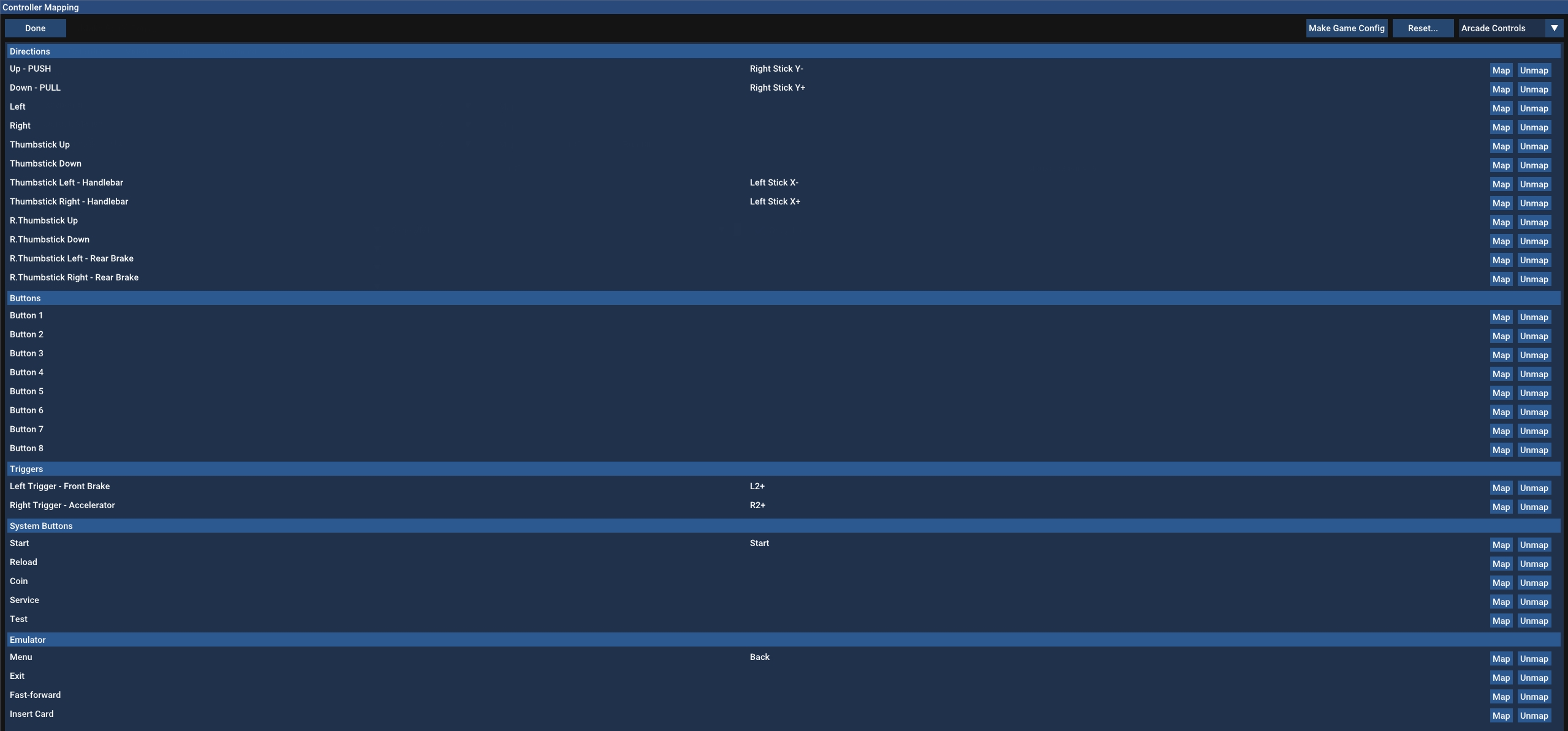 Wild Riders - Custom Controller Mappings · Issue #689 · flyinghead/flycast · GitHub