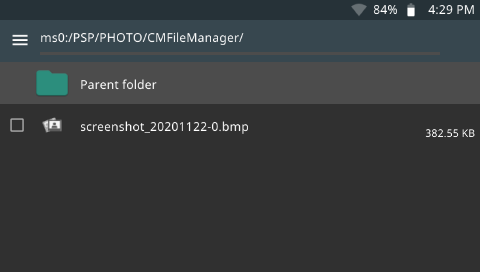 Screenshots save in PSP/PHOTO in PSP3000 · Issue #43 · joel16 ...