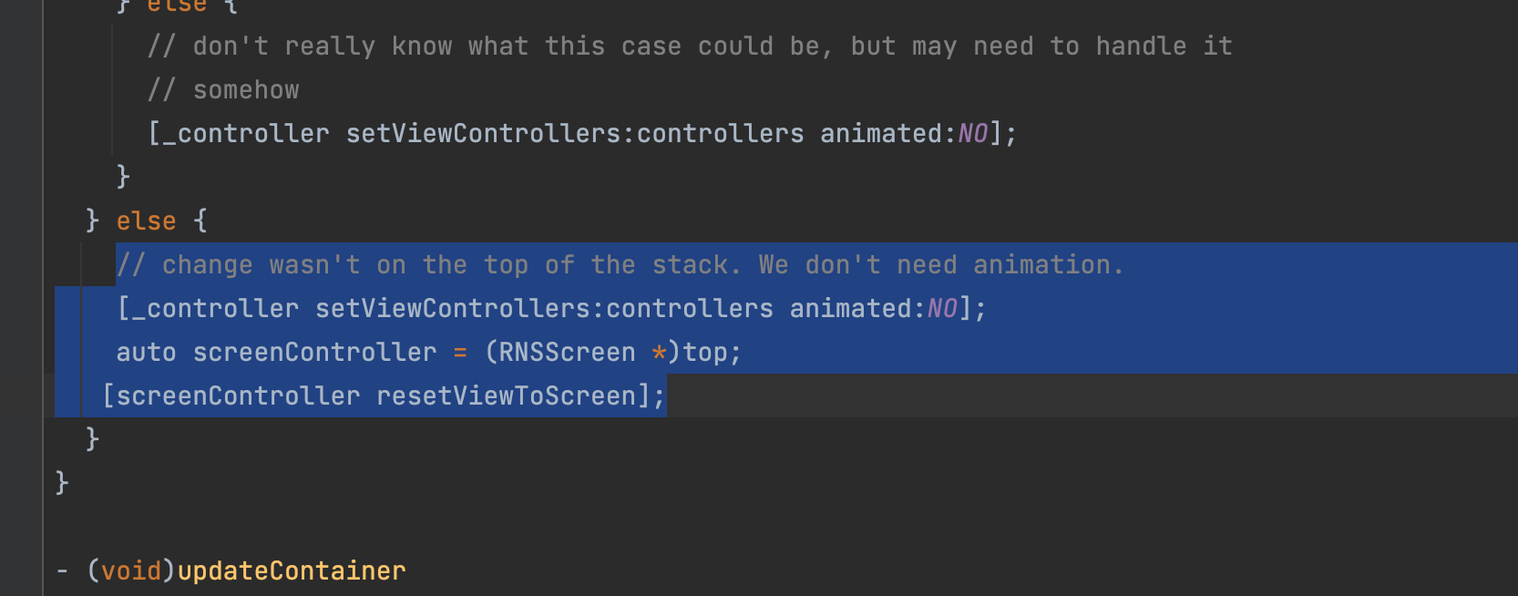 Conditional rendering of a screen shows a blank screen (new arch) · Issue #1628 · software ...