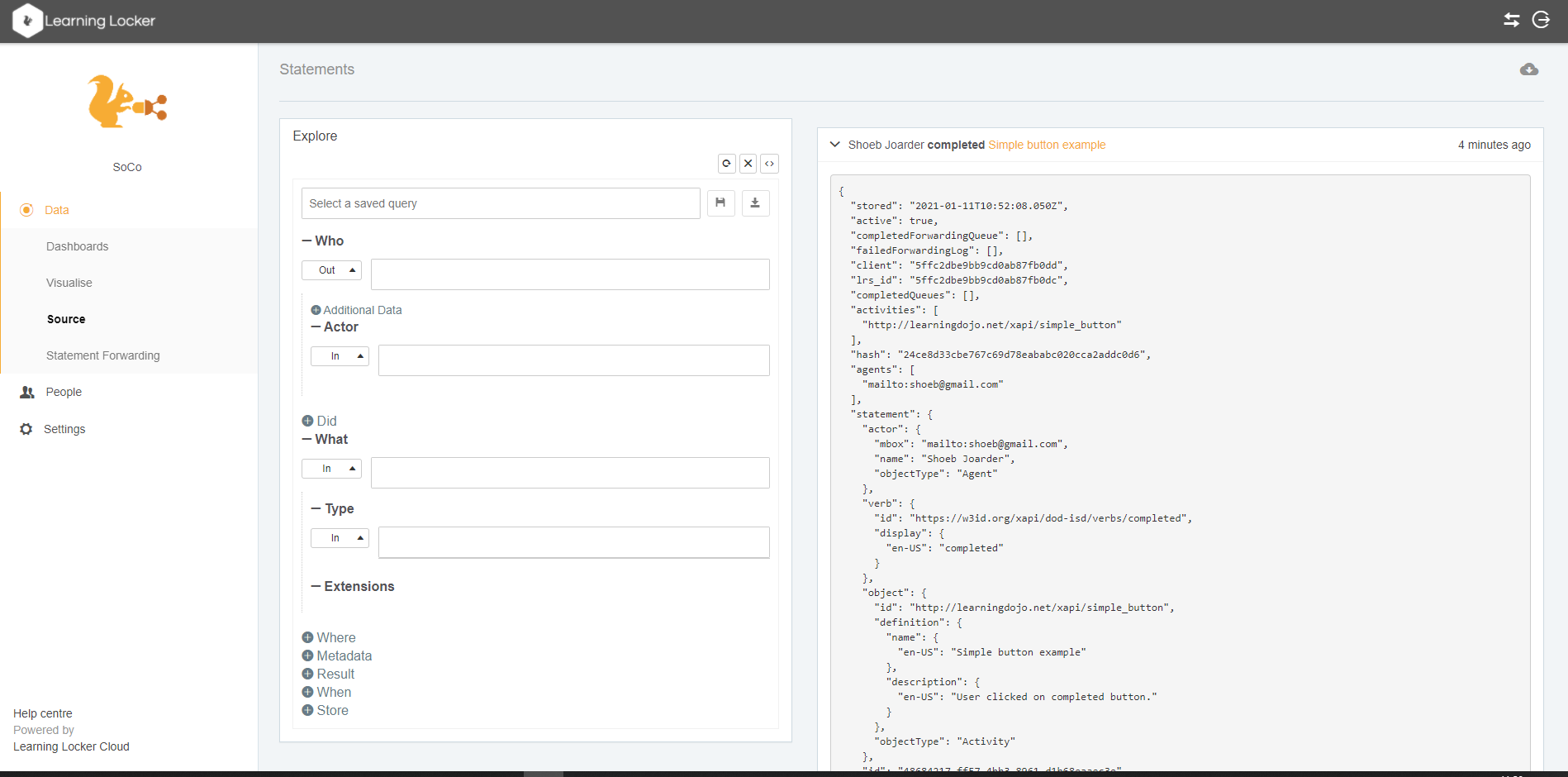 UI doesn't show possible options to select from · Issue #1570 · LearningLocker/learninglocker ...