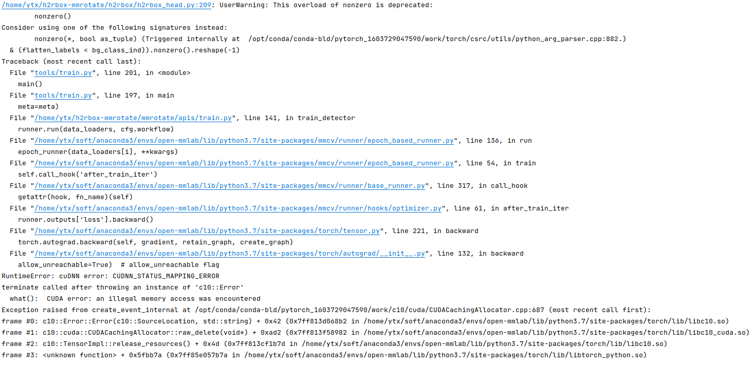 [Bug or Help] Training h2rbox on SSDD has no results. · Issue #801 · open-mmlab/mmrotate · GitHub