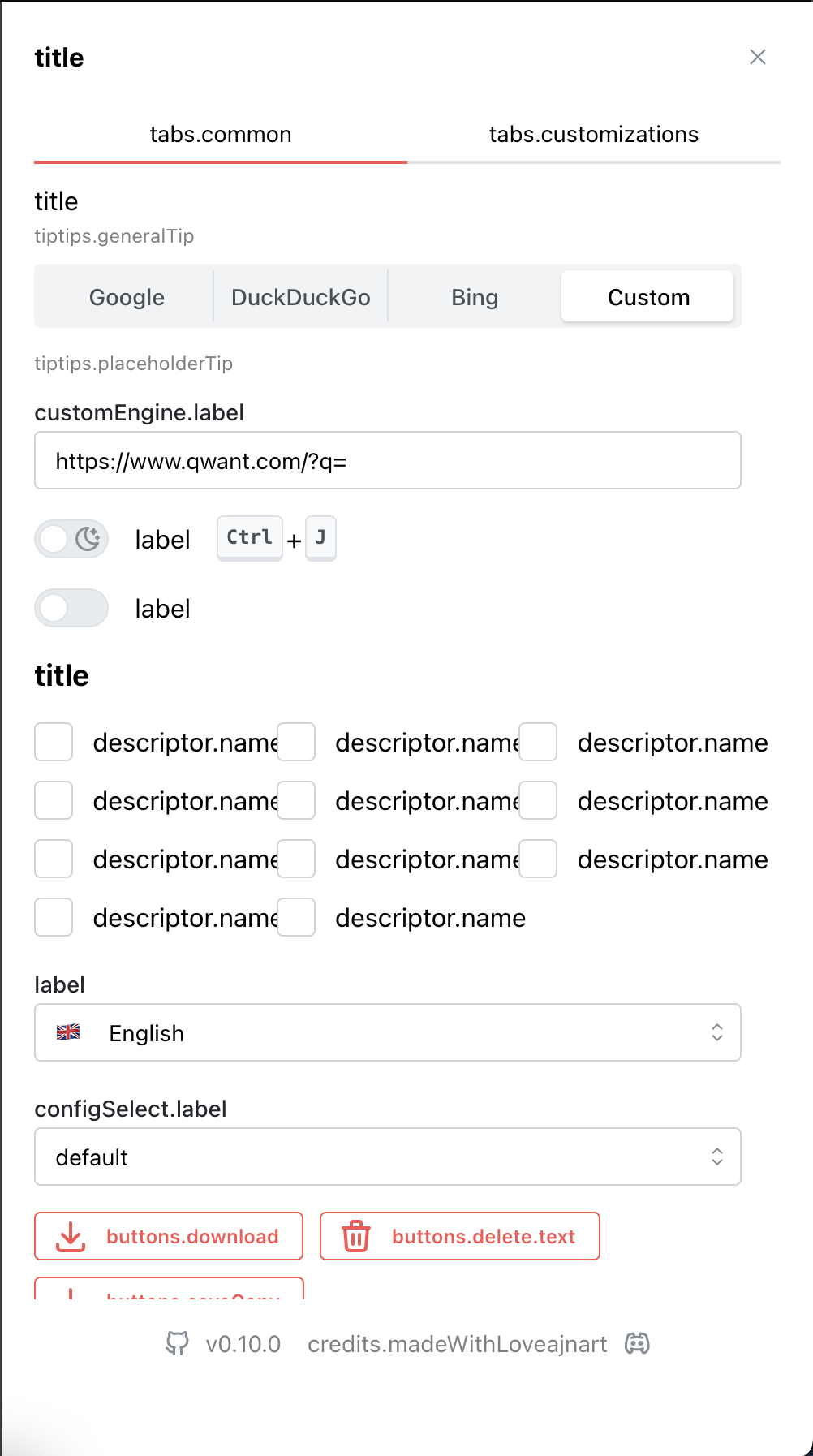 Assign correct name and placeholders in form fields · Issue #403 ...