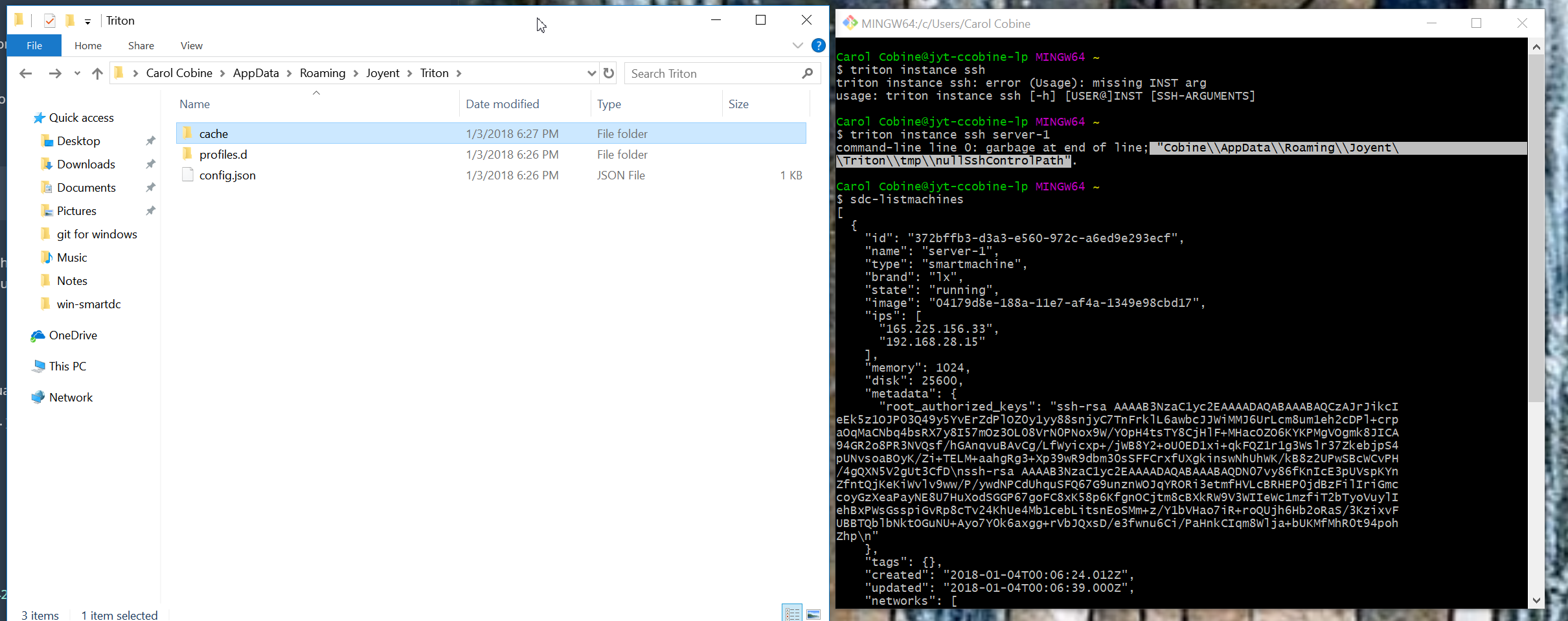 Triton Ssh Instance Returns Errors · Issue 239 · Tritondatacenter Node Triton · Github