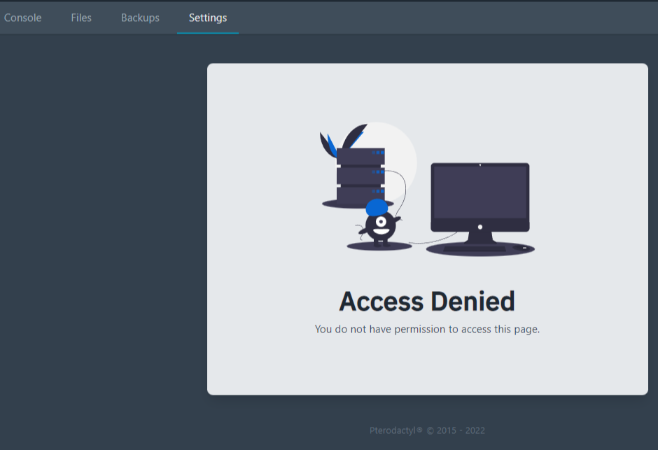 Unexpected/unwanted permission behaviour change on server settings page · Issue #4181 ...