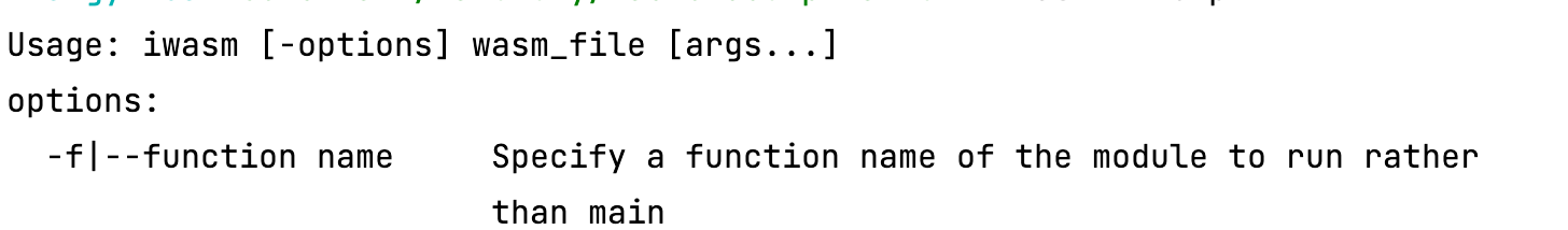How to specify the wasm function to execute? · Issue #1280 · bytecodealliance/wasm-micro-runtime ...