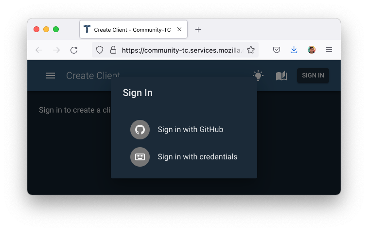 [UI] Prompt for logging in immediately when using `taskcluster signin`. · Issue #2679 ...