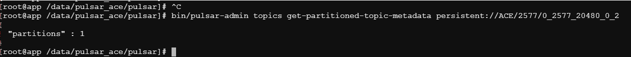 Bug Didnt Updata Metadata When Try To Updata The Num Of Partitions Of A Partitioned Topic