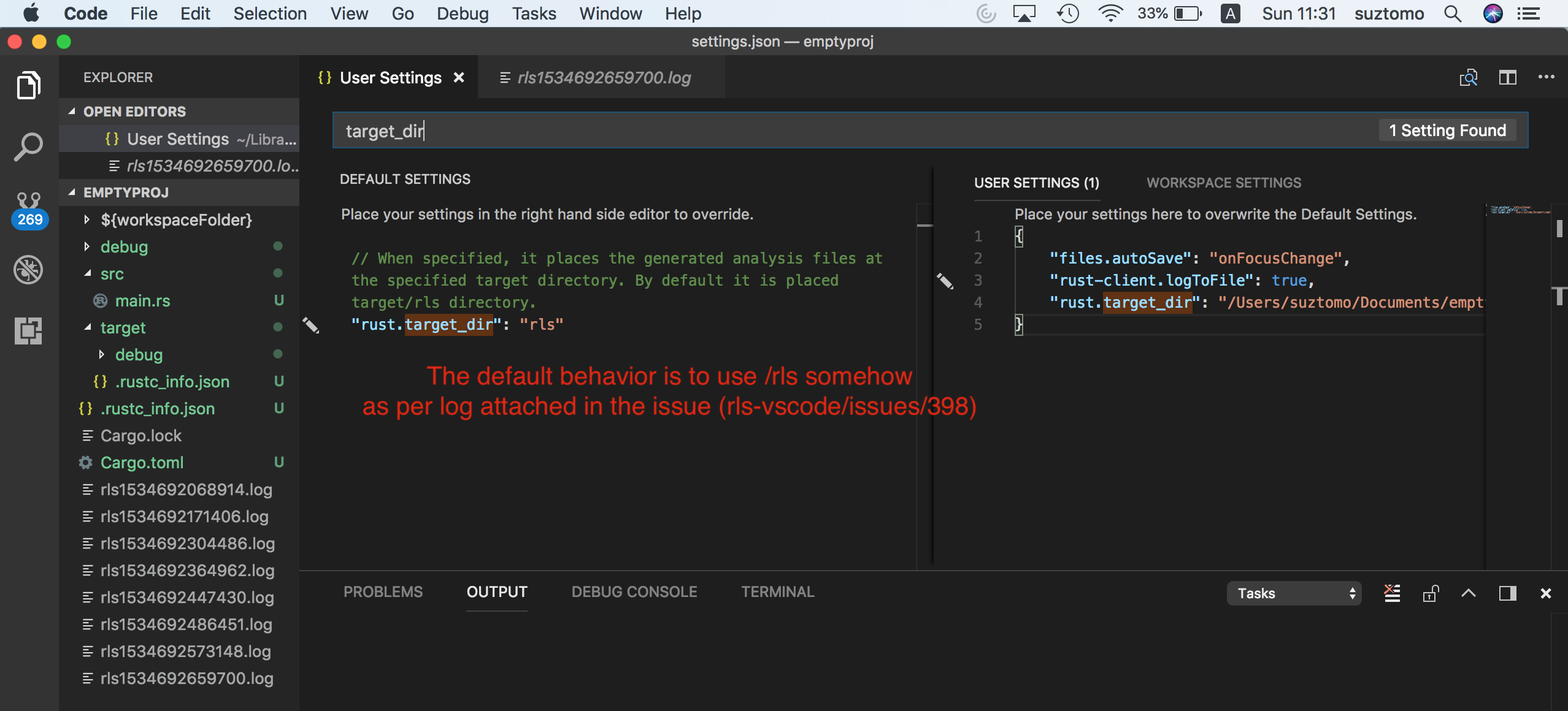 Cargo Failed Error Compiling Dependent Crate · Issue 398 · Rust Langvscode Rust · Github