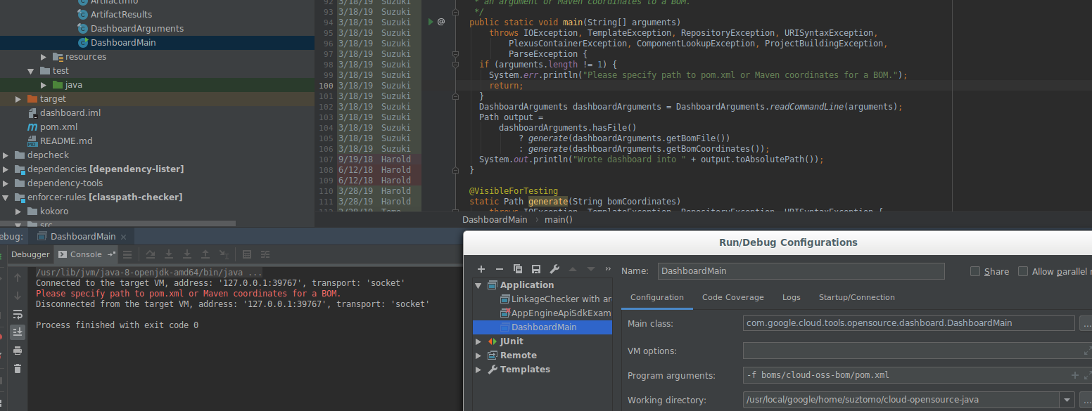 Fix DashboardMain argument length validation · Issue #578 · GoogleCloudPlatform/cloud-opensource ...