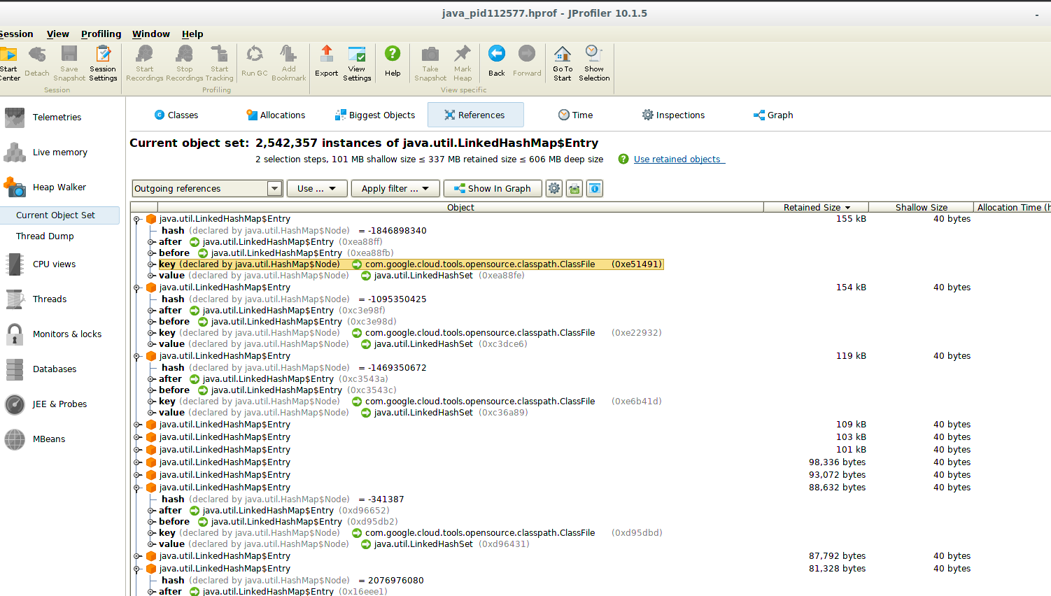 spring-cloud-gcp memory issue · Issue #653 · GoogleCloudPlatform/cloud-opensource-java · GitHub