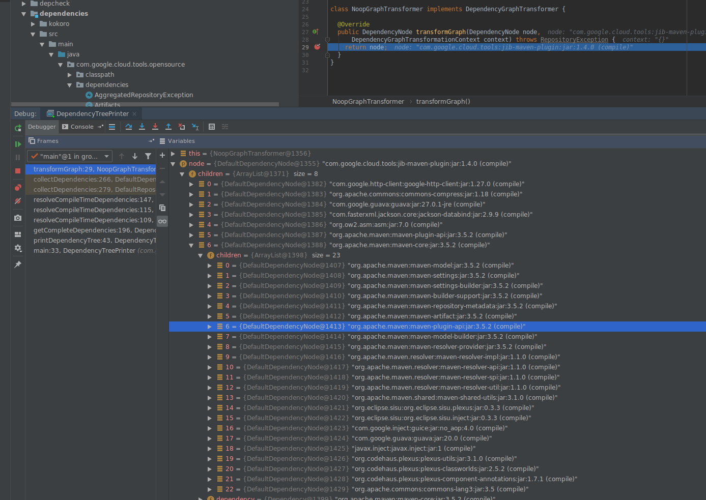 DependencyGraphBuilder.levelOrder can be replaced with DependencyGraphTransformer? · Issue #806 ...