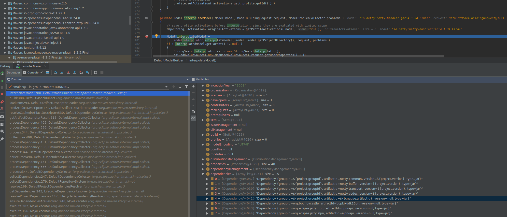 Netty-handler's dependency to netty-tcnative fails without os-maven-plugin · Issue #925 ...