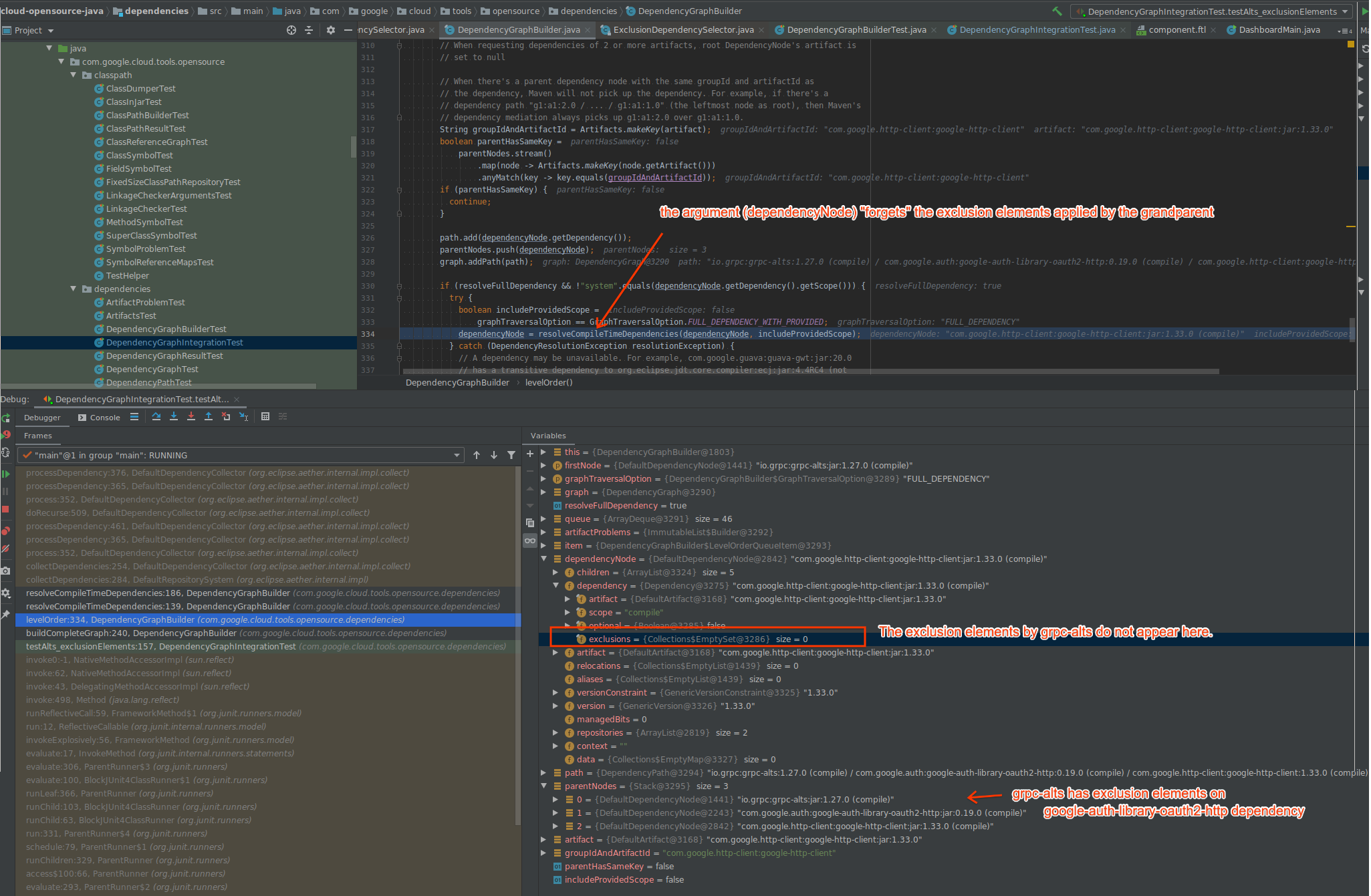 Can we remove resolveCompileDependencies in DependencyGraphBuilder.levelOrder? · Issue #1188 ...