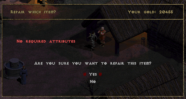 Repair Bug With Cursed Items · Issue #4575 · diasurgical/devilutionX ...