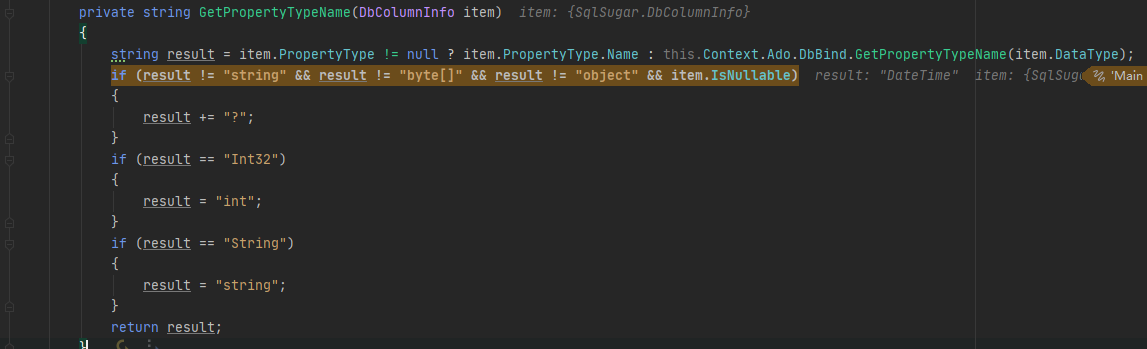 数据库类型映射实体类型，未考虑tinyint(1)为bool · Issue #692 · DotNetNext/SqlSugar · GitHub