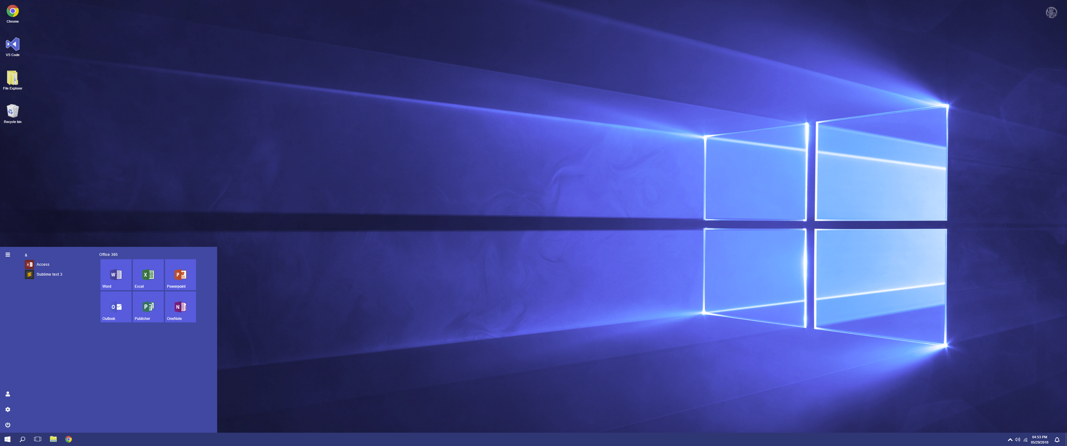 GitHub - MJPeppersdev/win10-desktop: A recreation of the Windows 10 ...