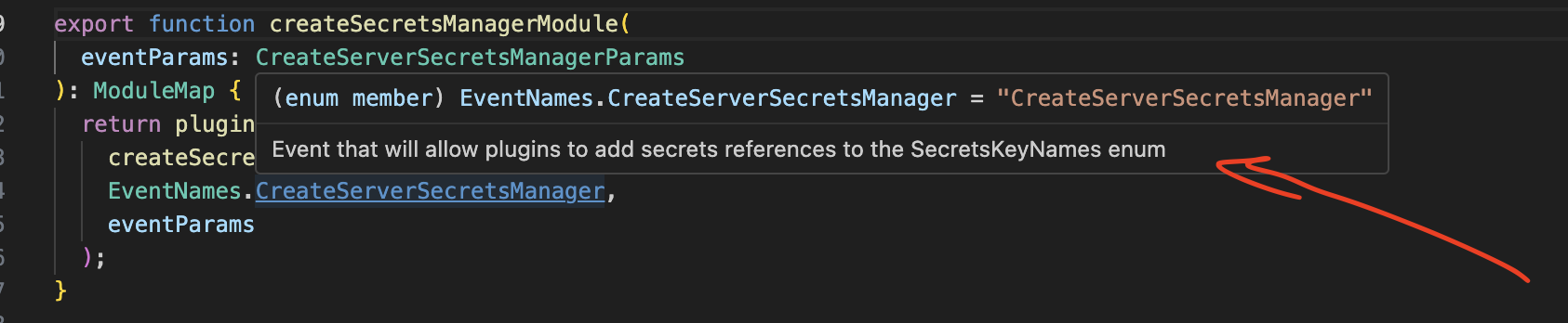 As a plugin developer - I'd like to have self-documented plugin events ... As a plugin developer - I'd like to have self-documented plugin events ...