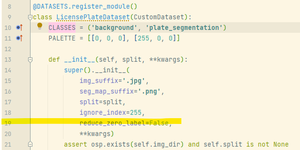Eval always 'nan' when training on custom dataset · Issue #964 · open-mmlab/mmsegmentation · GitHub