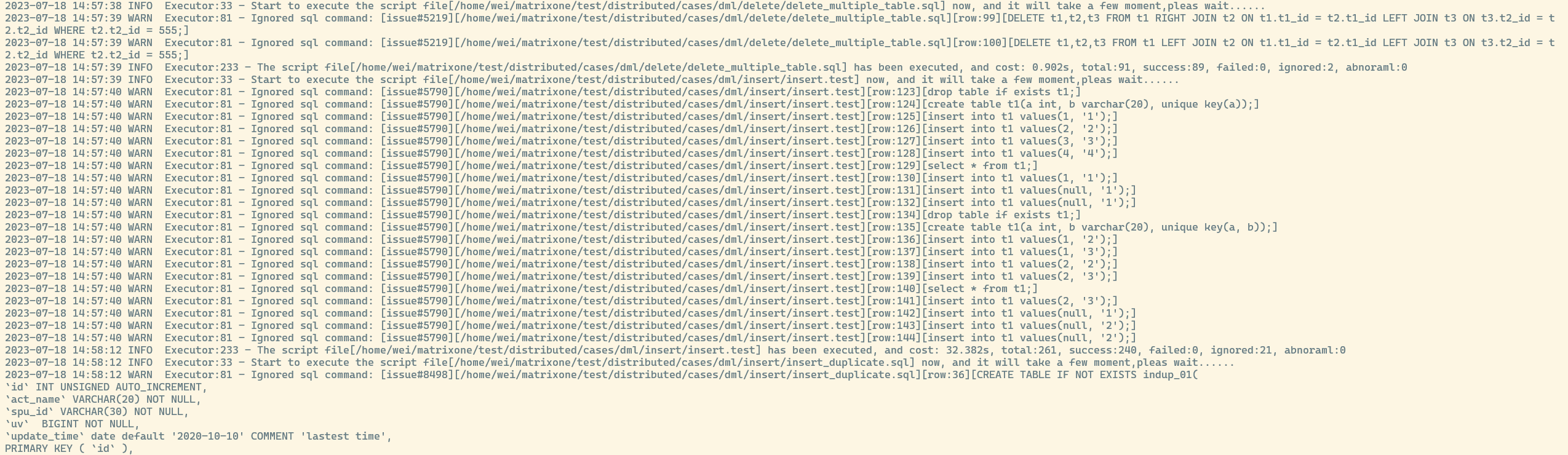 Bug Create Database Failed By Expecteddup In Bvt Test On Storage Compatibility Test · Issue