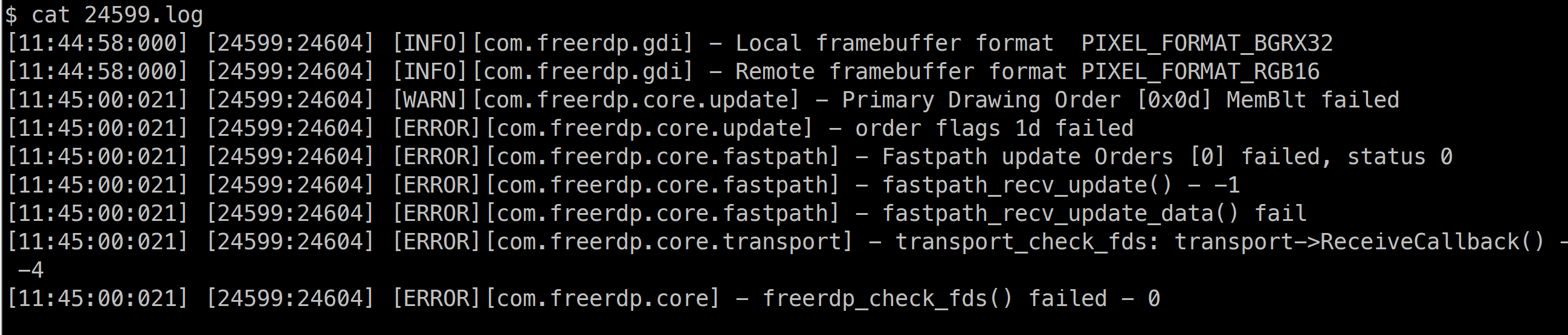 When clicking on the command line of windows server 2008, the connection is broken · Issue #8479 ...