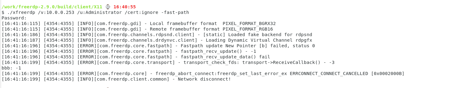 When clicking on the command line of windows server 2008, the connection is broken · Issue #8479 ...