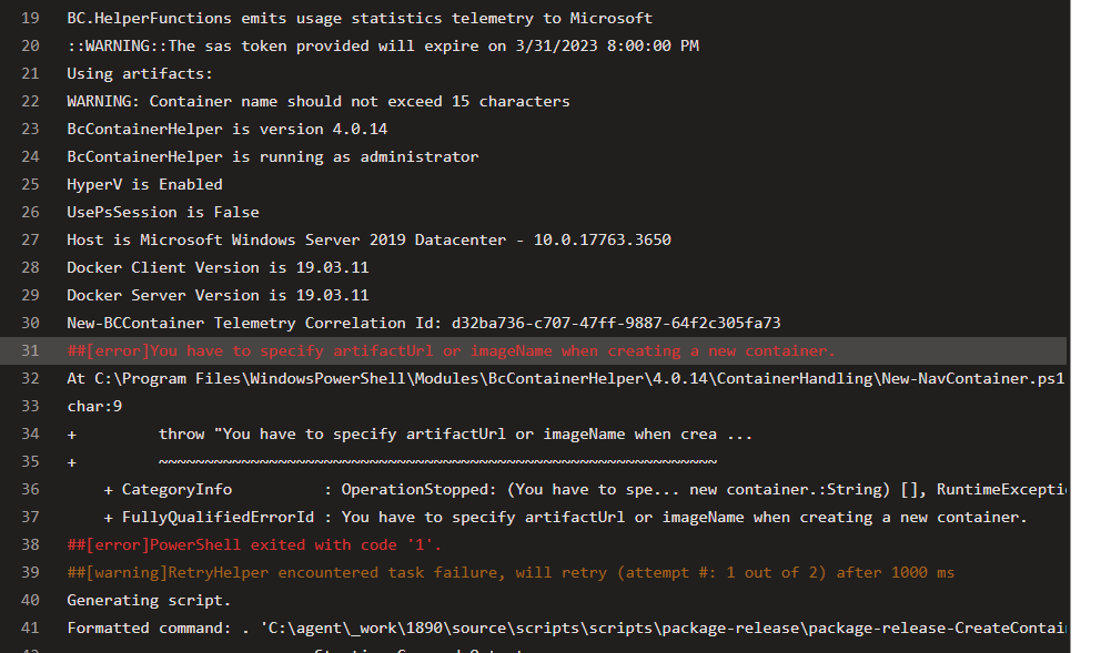 [Download-Artifacts] CDN Issues? · Issue #2934 · microsoft/navcontainerhelper · GitHub