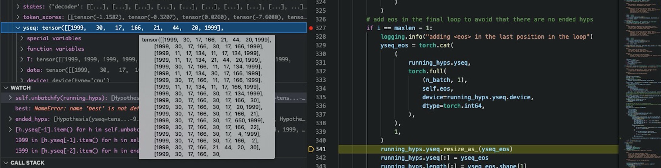 Beamsearch And Batchbeamsearch May Add Duplicated Token At The End Of The Hyps · Issue 4174