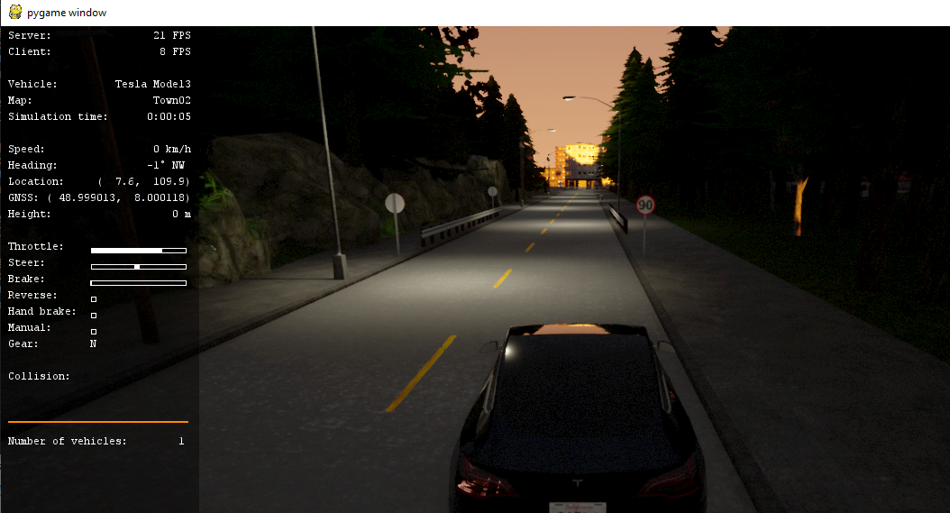 Automatic control of the ego vehicle within the scenario · Issue #534 ...