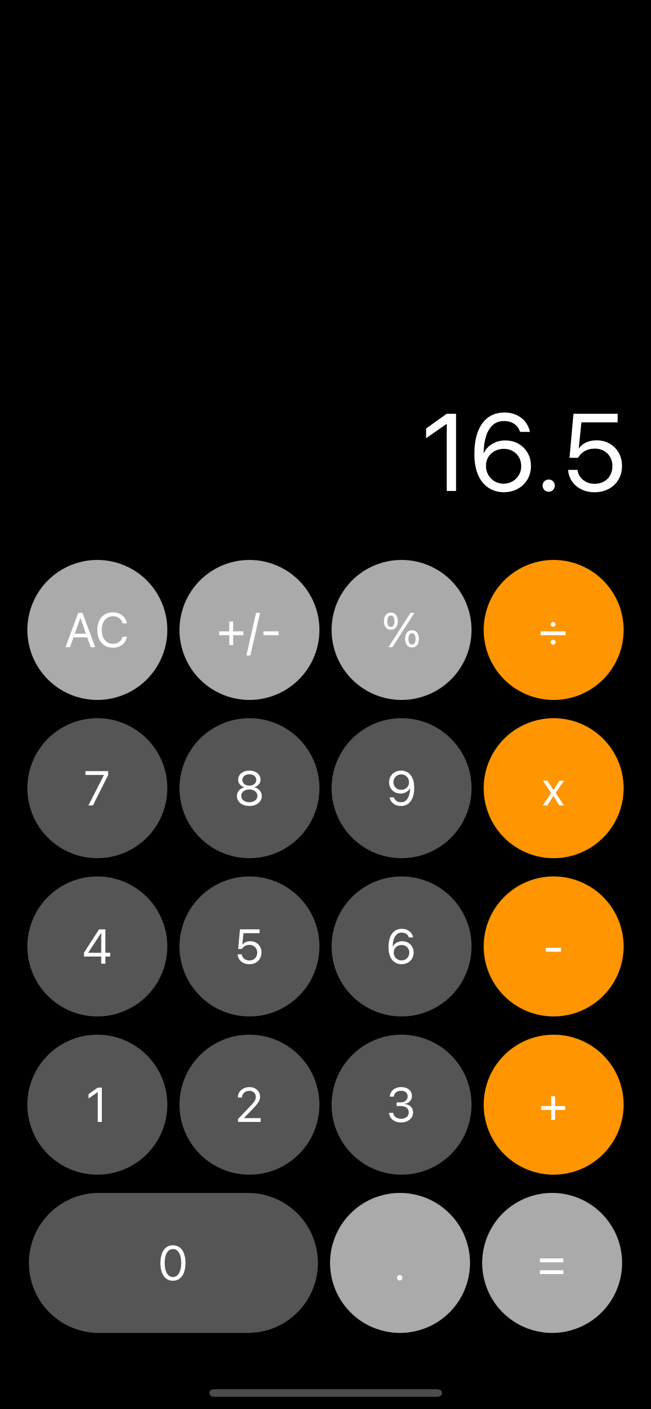 GitHub - hkim199105/Calculator: Mimic App of iOS Calculator