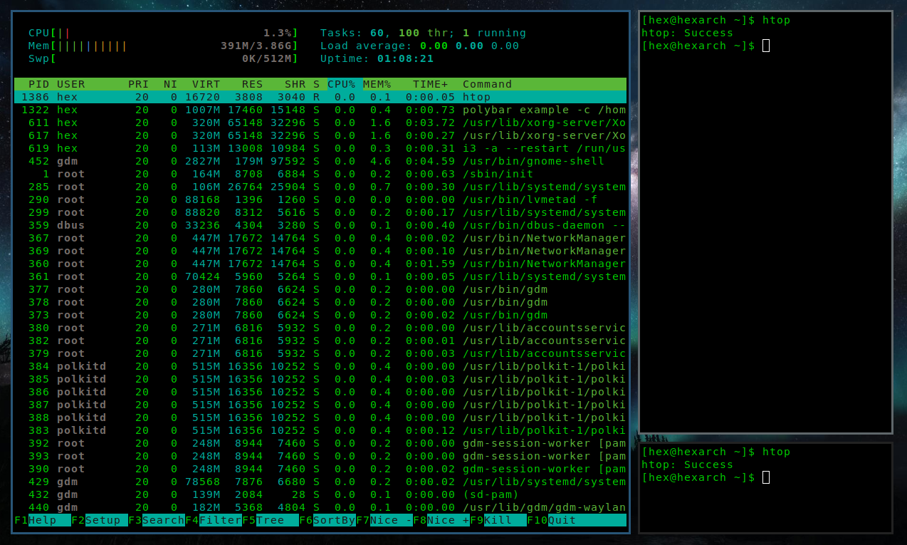 version 2.1.0 does not run in a small terminal · Issue #733 · hishamhm/htop · GitHub
