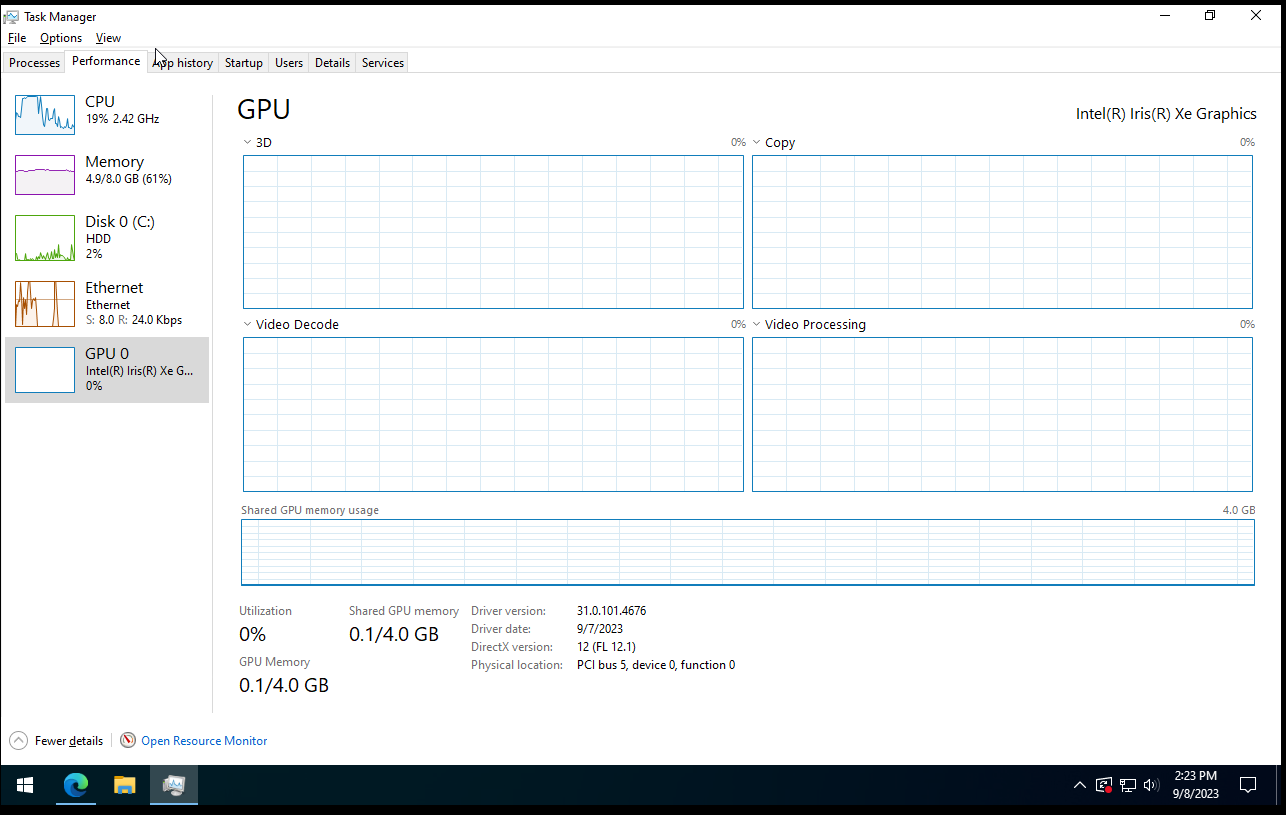 Succeded with intel-i915-dkms bakckport for LTS61 on 11800h laptop, host suspends and wakes ...